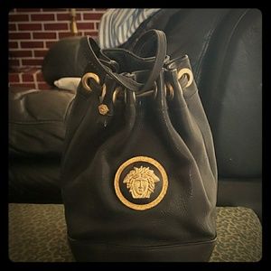 Versace | Bags | Vintage Versace Leather Bag From The 9s | Poshmark